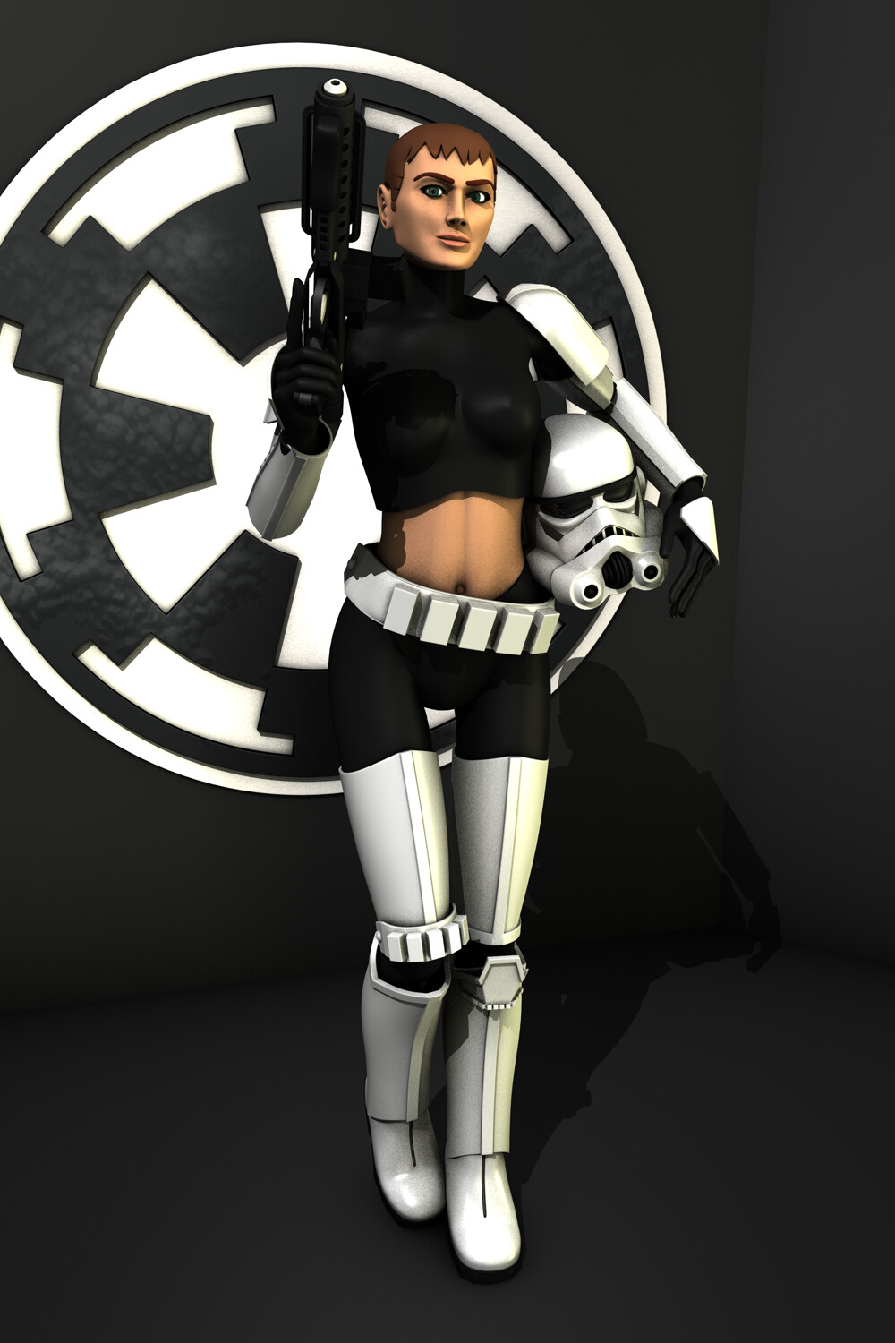 Sexy Star Wars Female Stormtrooper