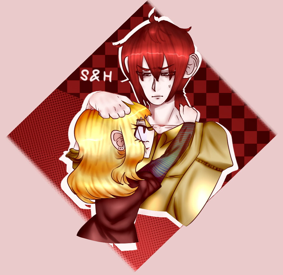 ArtStation - Selena & Hiroki [Vampire OCs art]