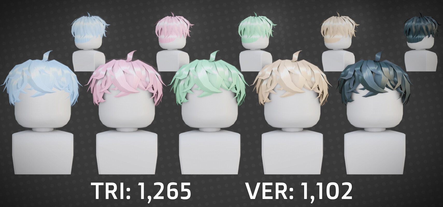 ArtStation - Flowy Anime Hair