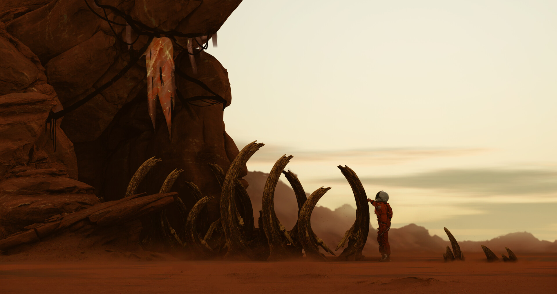 ArtStation - Bone Cave