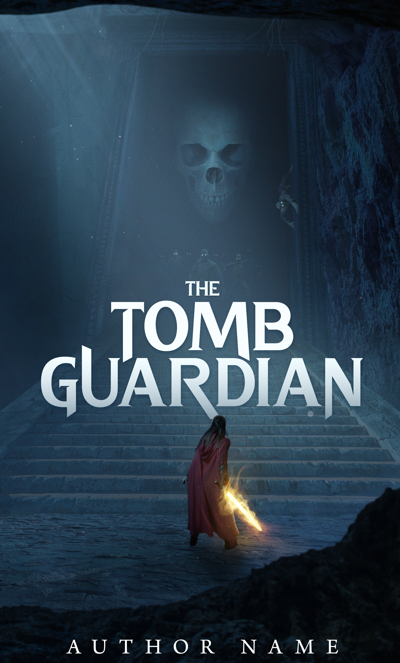 ArtStation - Premade Cover - "The Tomb Guardian"