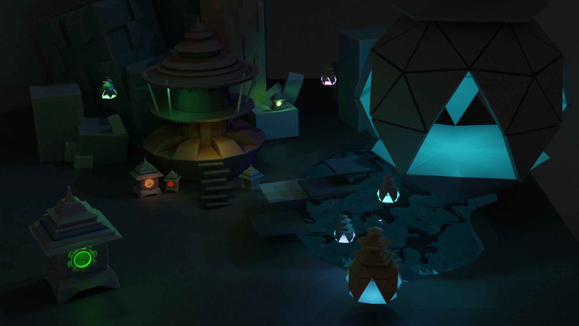 ArtStation - Just a place for a little spirits)