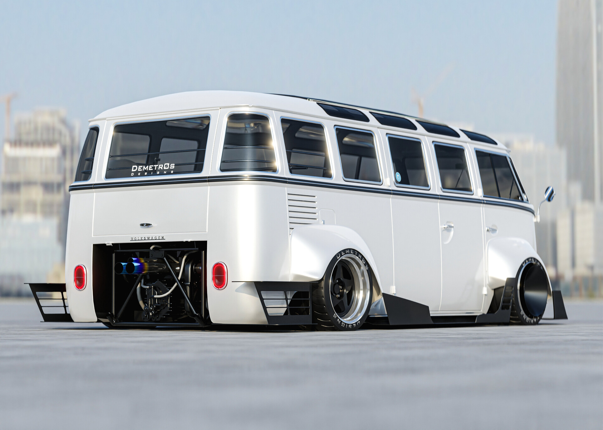 Slammed Vw Bus