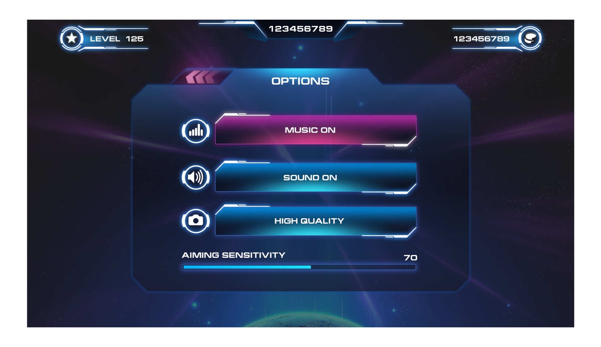 ArtStation - Total fire UI