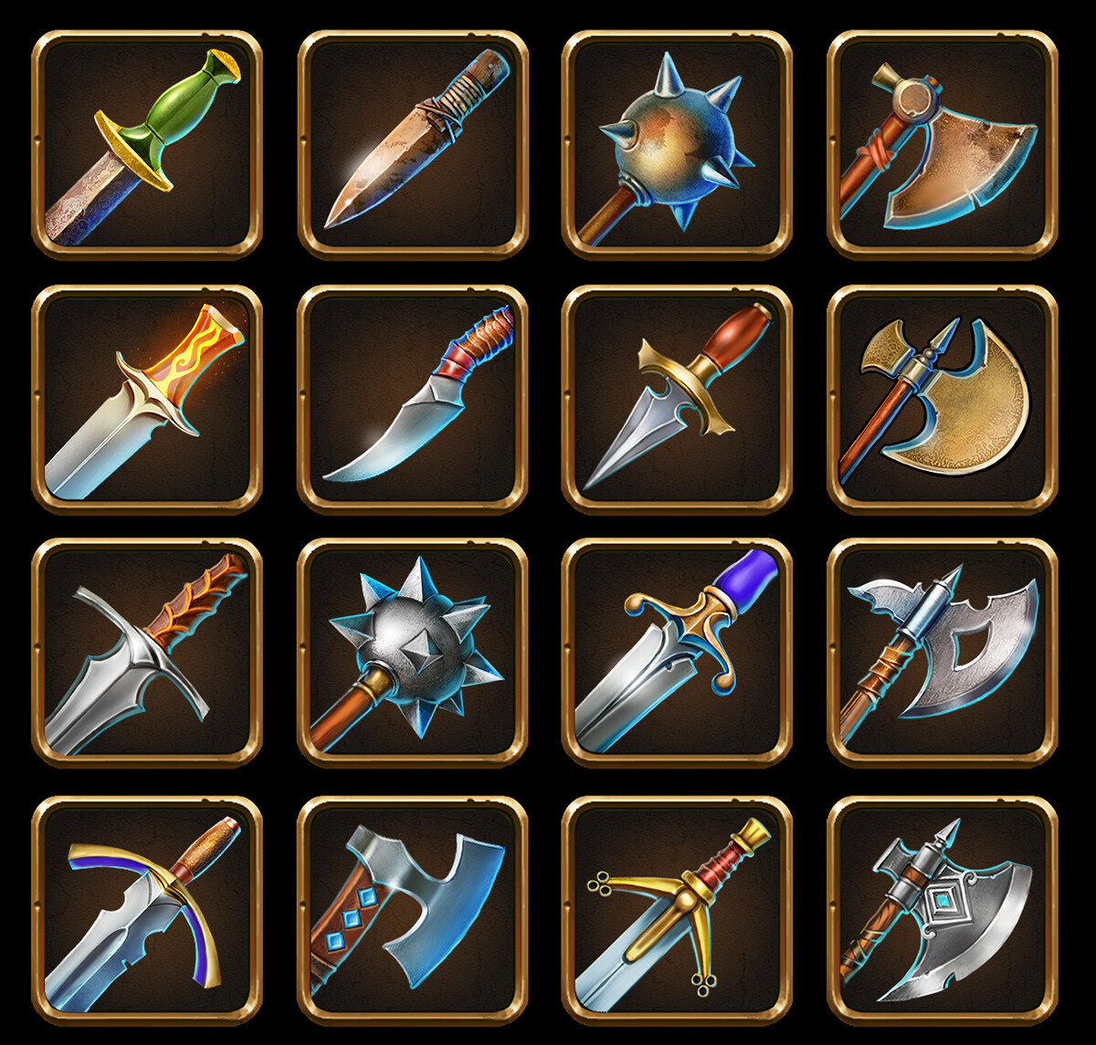 ArtStation - UI icons