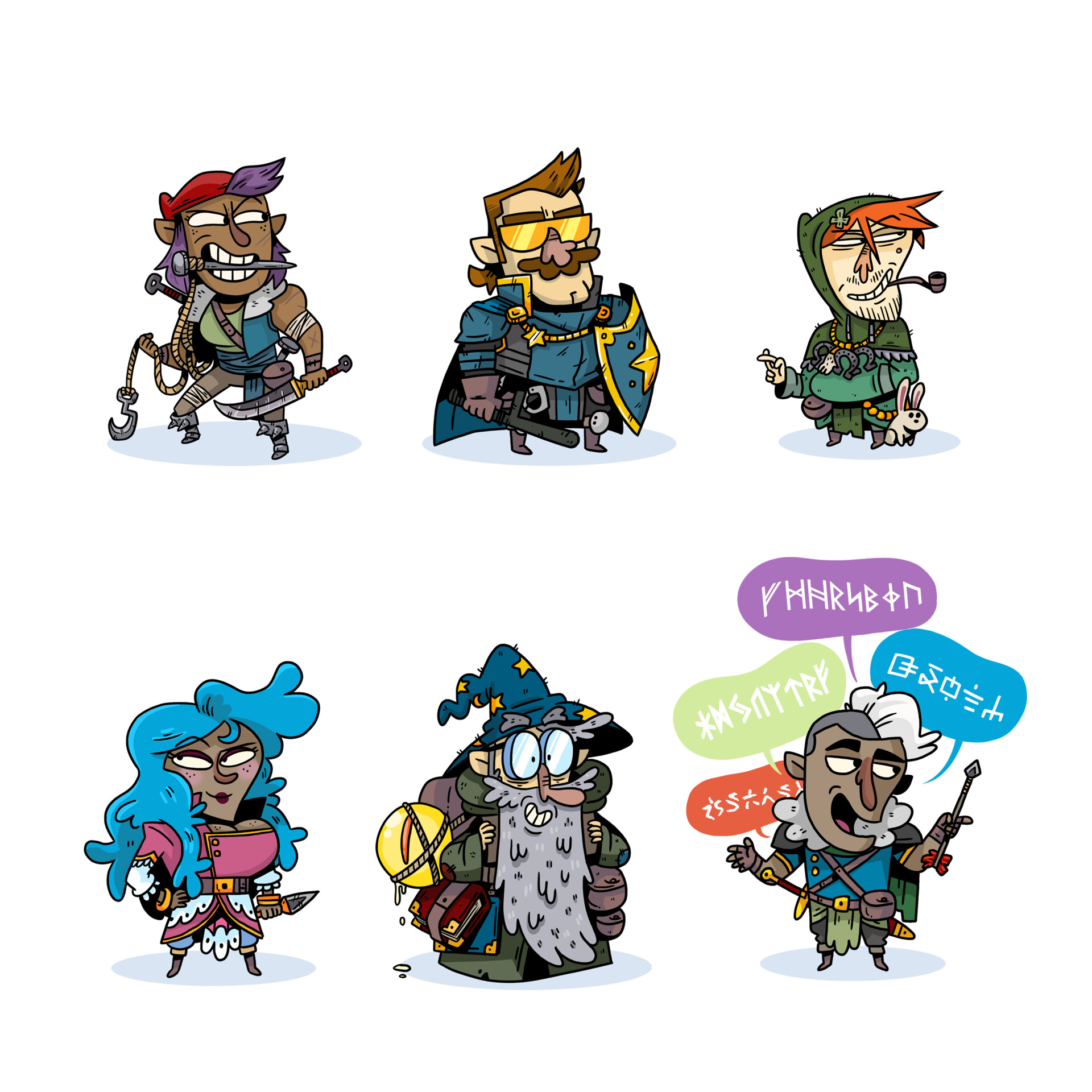 ArtStation - Halfling Group Part 1