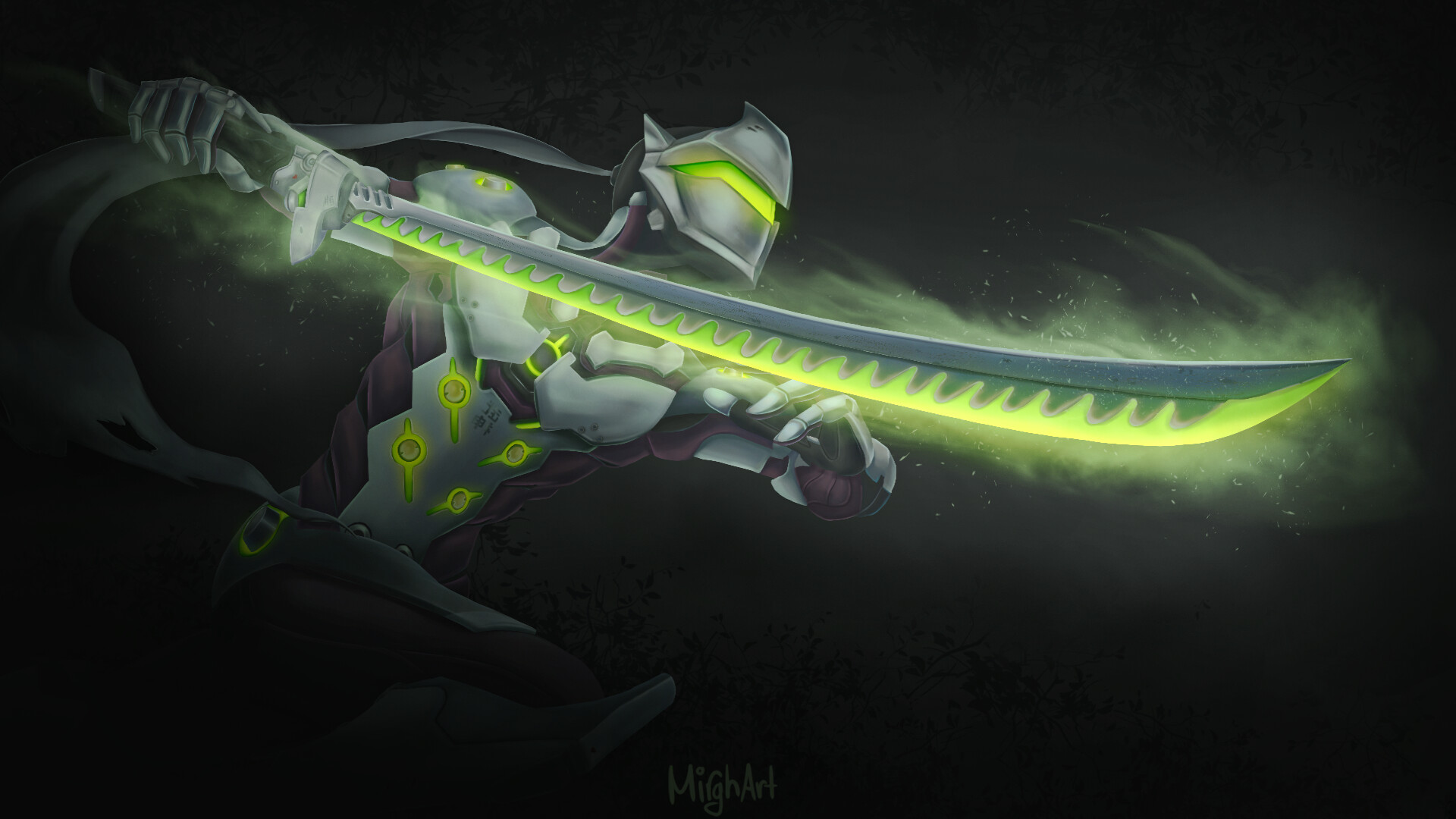 ArtStation - Genji fanart
