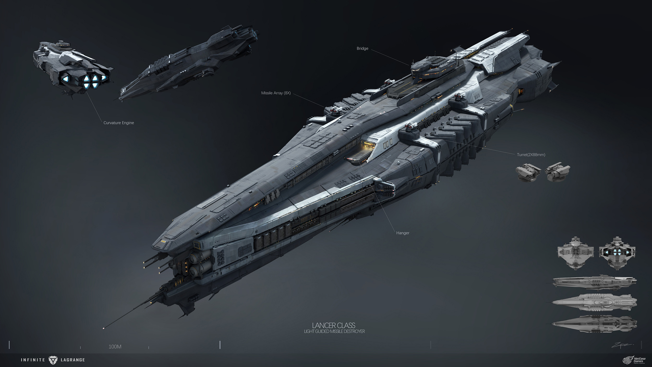 Lancer class destroyer_Project:Infinite lagrange by Pengzhen Zhang : r ...