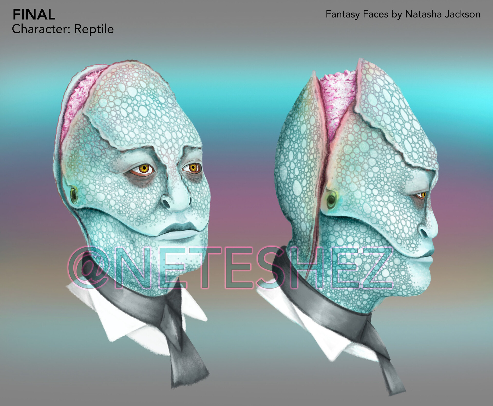 ArtStation - Fantasy Faces Character Concept Assignment (1/2)