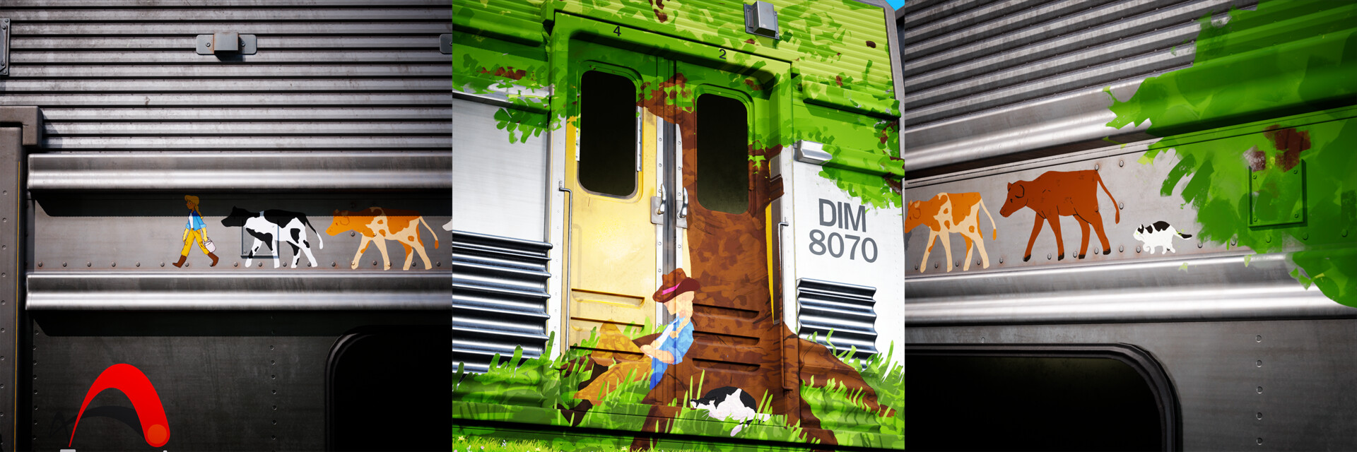 Soren Saville Scott - NSW ComEng V-Set Train