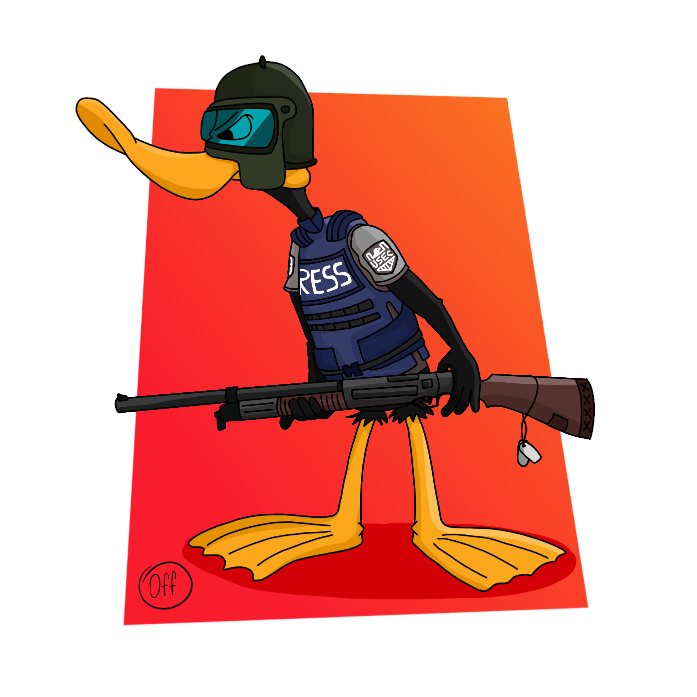 ArtStation - Escape From Tarkov [DUCK] FanArt