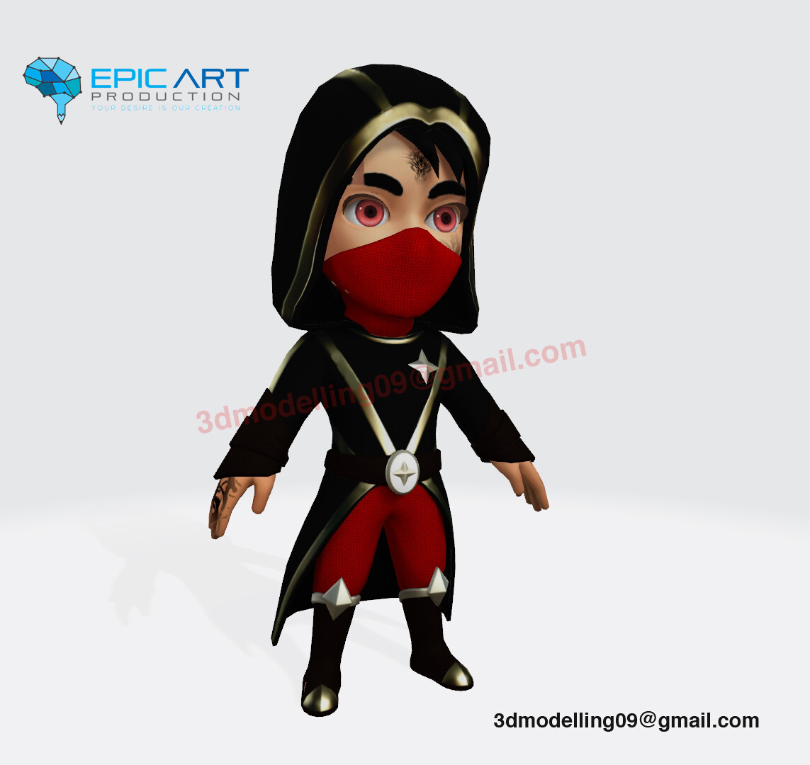 ArtStation - Low poly character