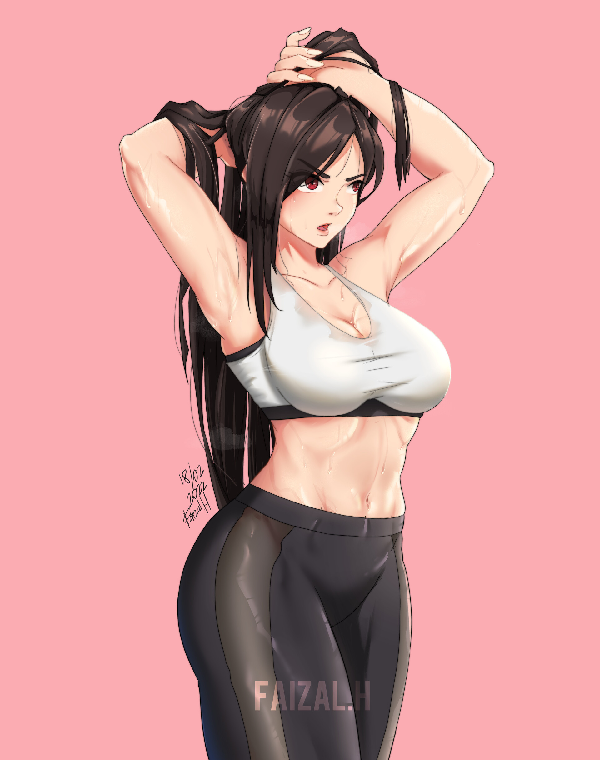 ArtStation - Tifa Lockhart after Gym - Final Fantasy VII Remake