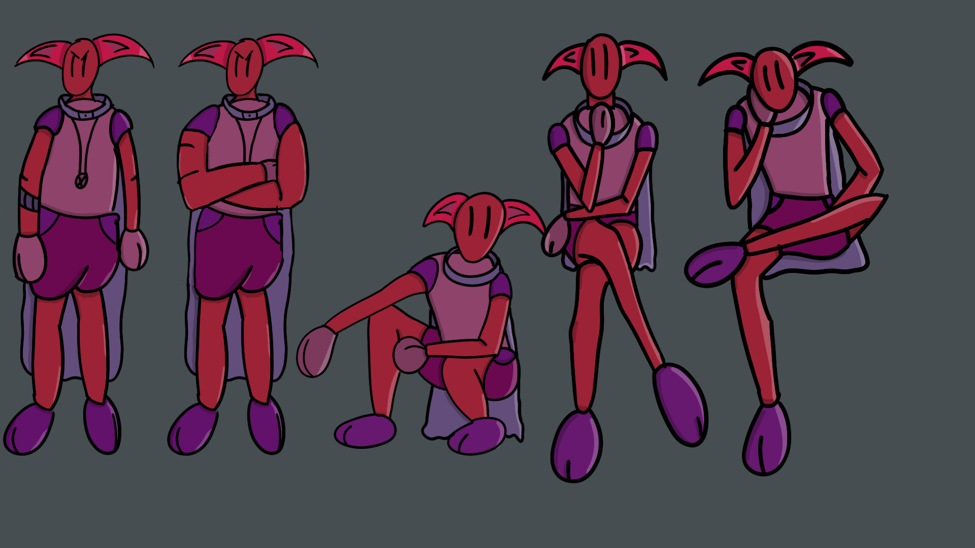 ArtStation - Character pose study