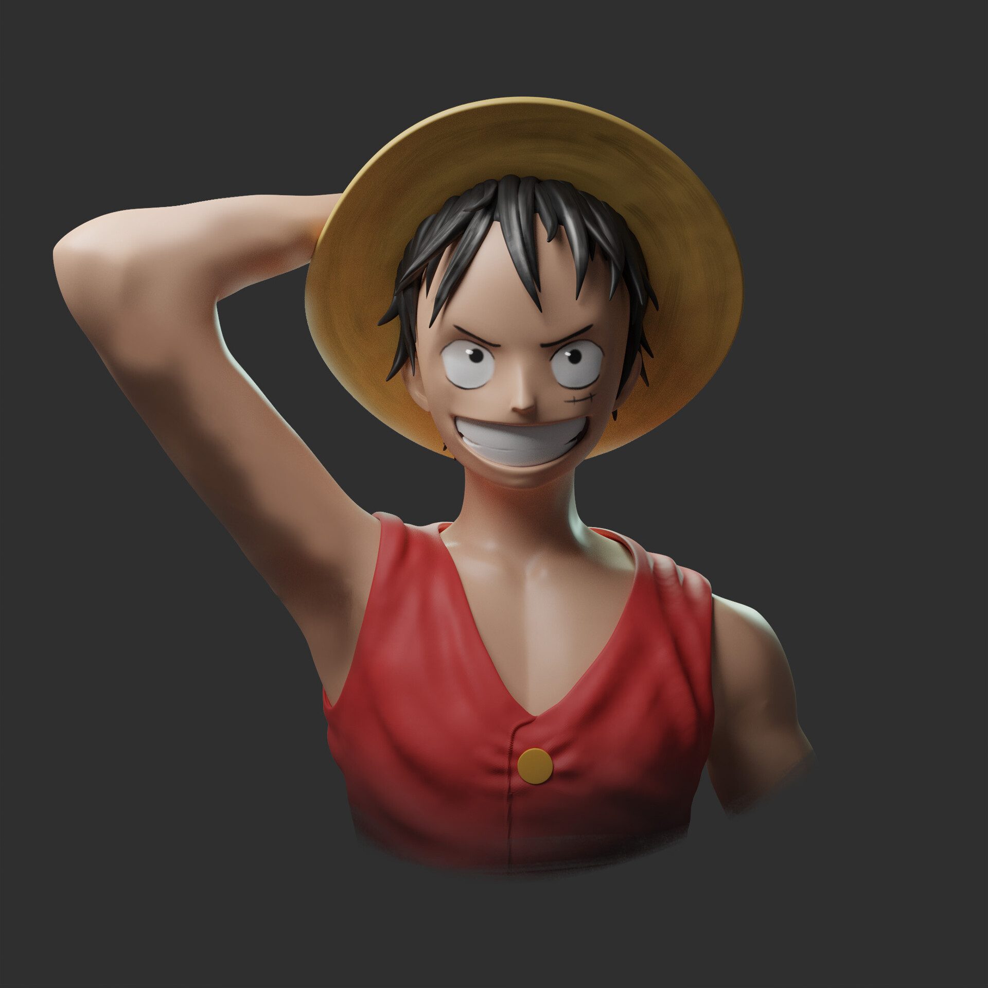 ArtStation - Luffy - One Piece