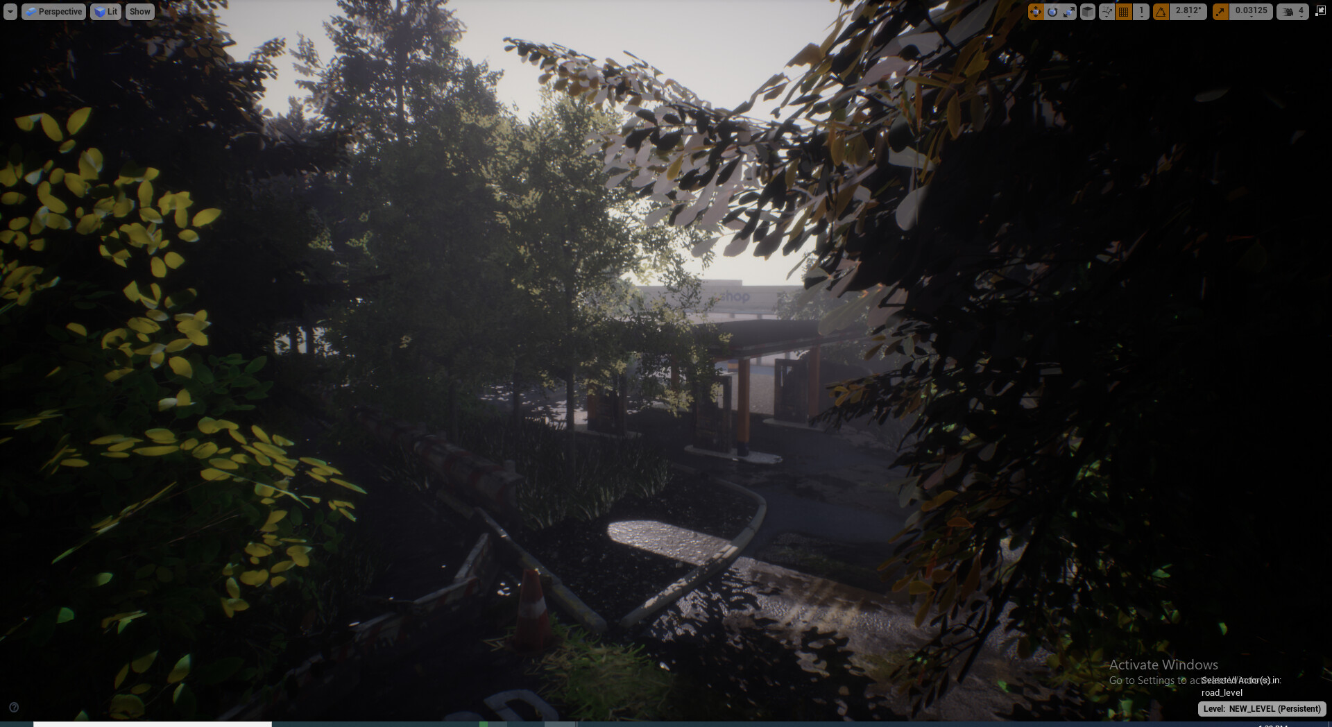 ArtStation - Abandoned Forest/Asylum Back In 2019