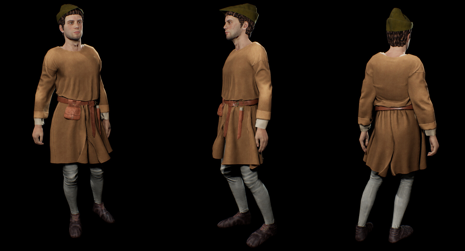 Wessex Archaeology - Early 16th Century Medieval Characters for VR