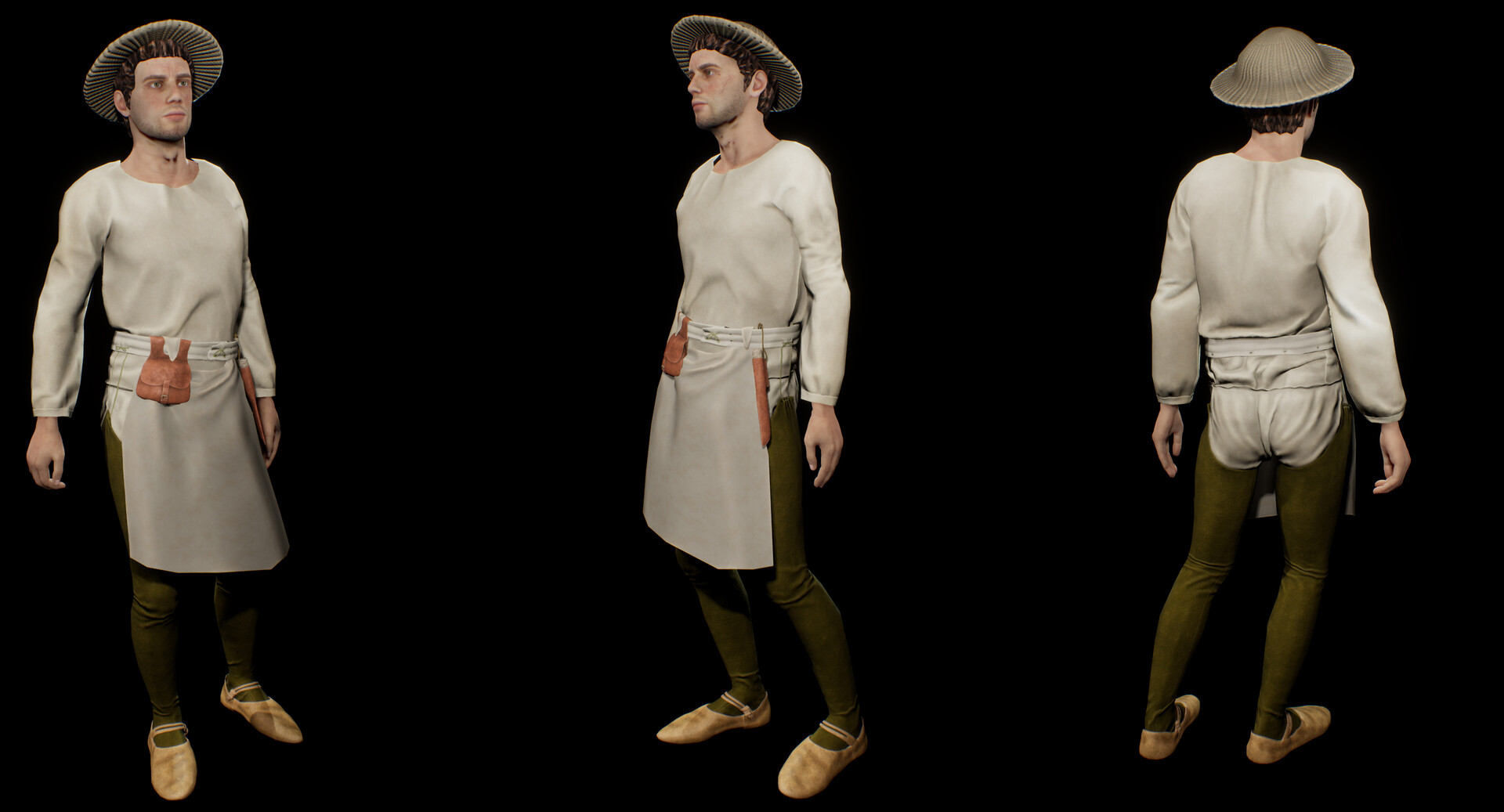 Wessex Archaeology - Early 16th Century Medieval Characters for VR