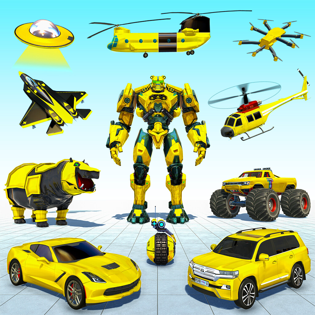 ArtStation - Hippo Robot Transform