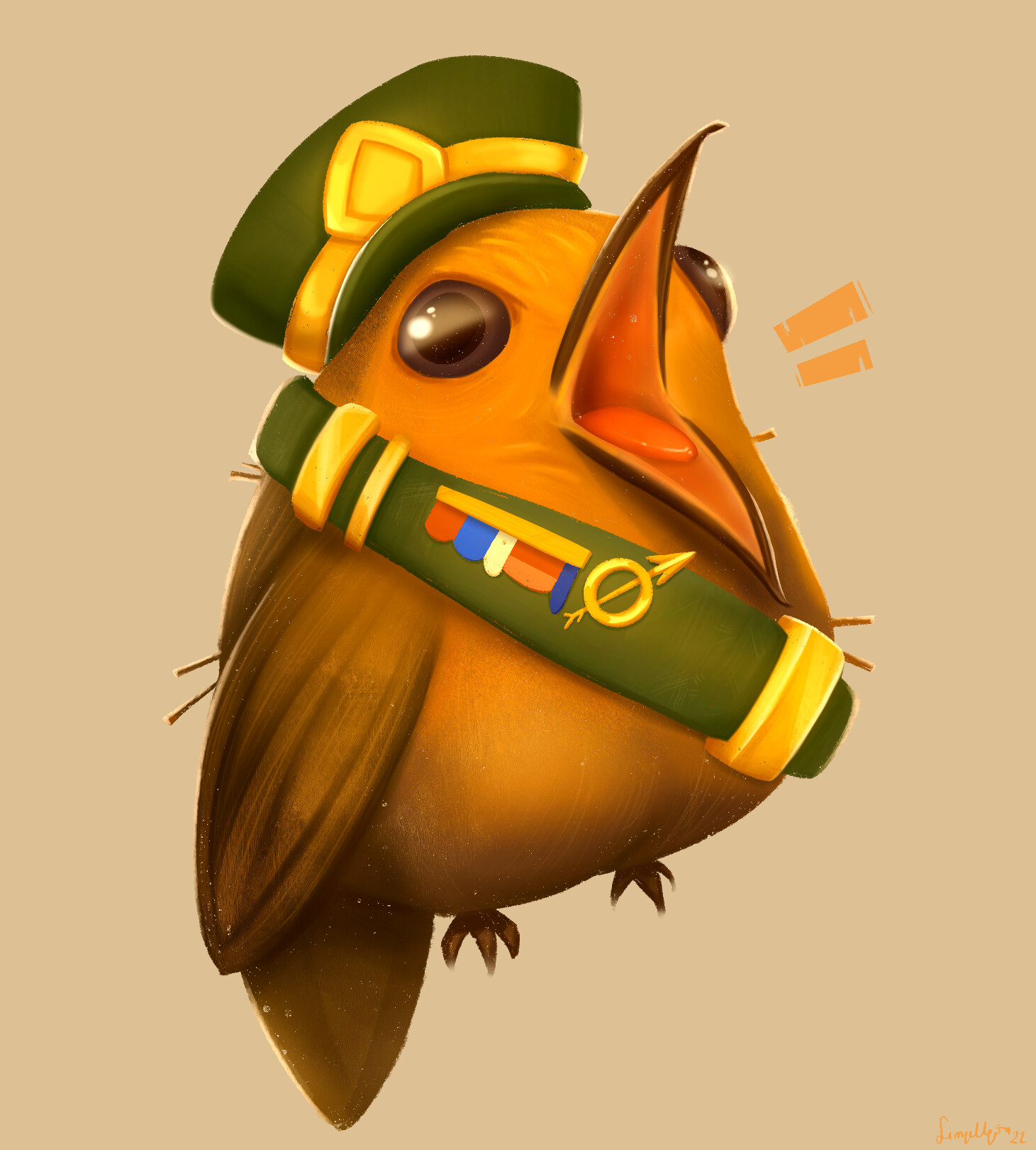 ArtStation - Soldier Bird