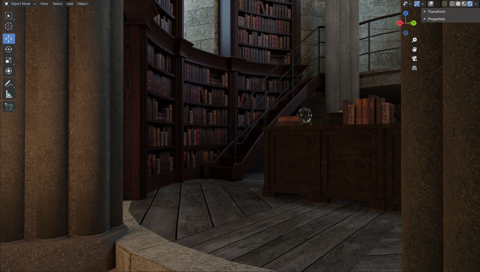 ArtStation - Dumbledore's Office Project