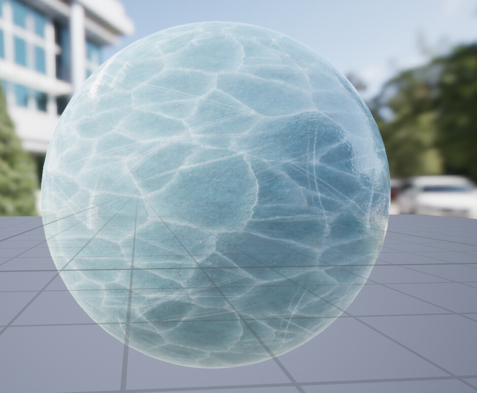 ArtStation - ice material