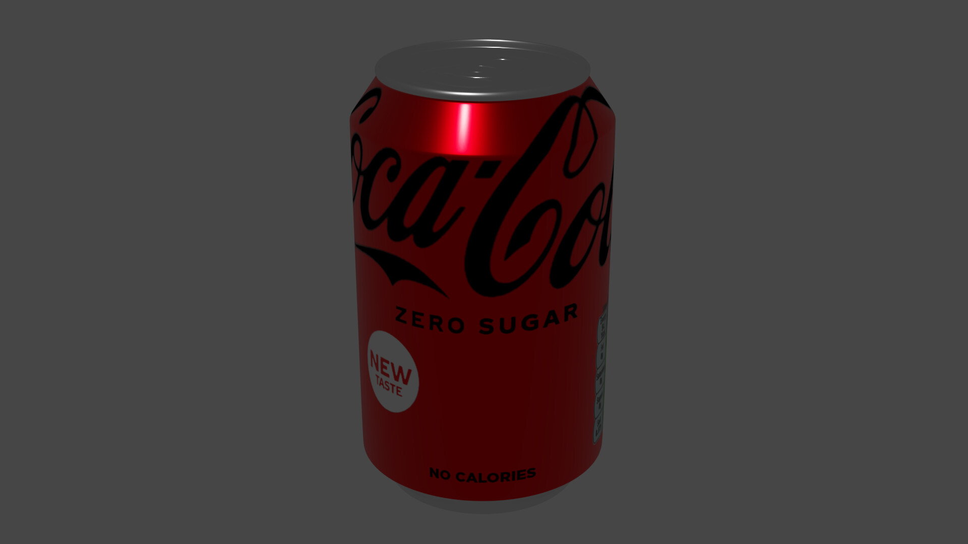 ArtStation - Lifelike Coke Zero Can