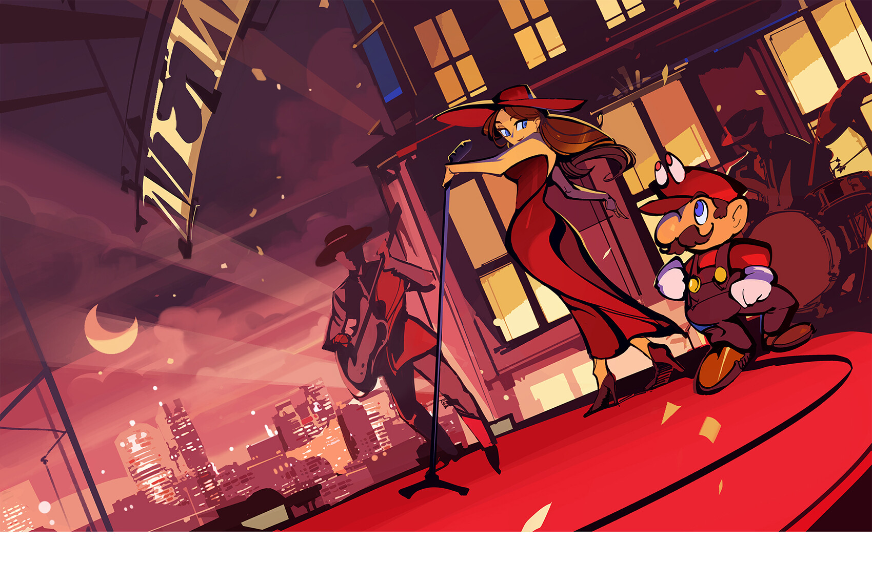 ArtStation - New donk city festival