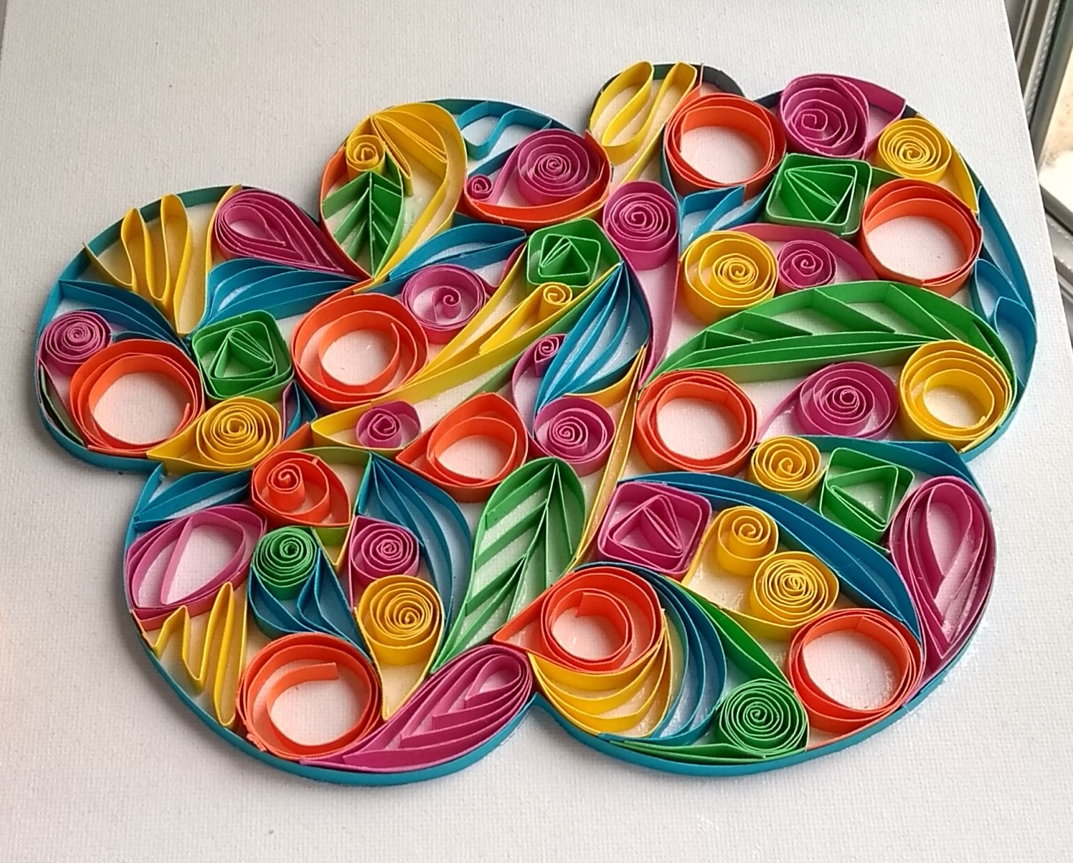 ArtStation - Quilling art nuage