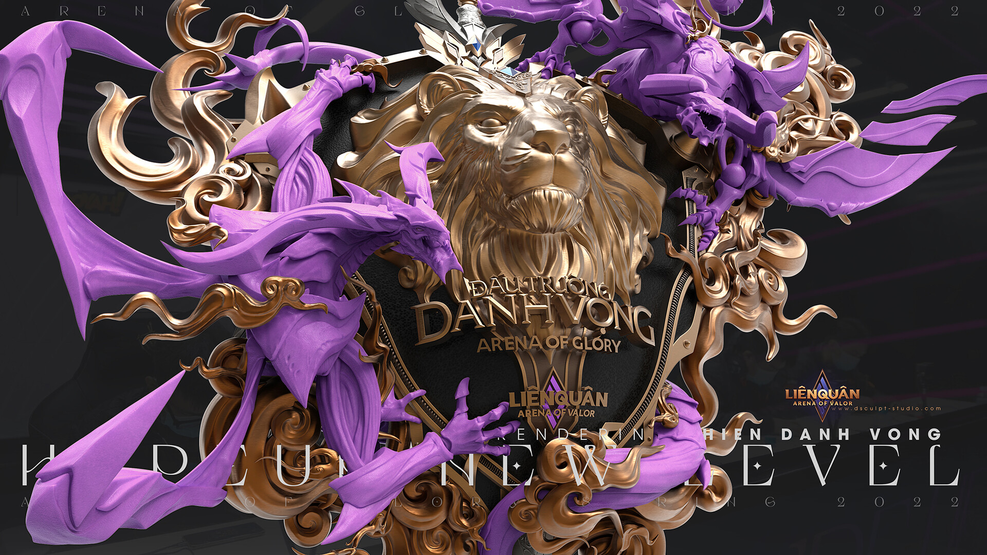 Diep Duong Van - KEY VISUAL – ĐẤU TRƯỜNG DANH VỌNG MÙA XUÂN 2022