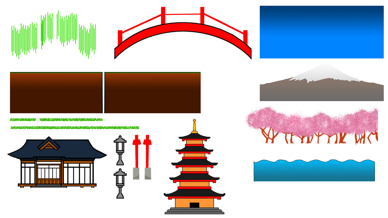 Owen - 2D game scene and character