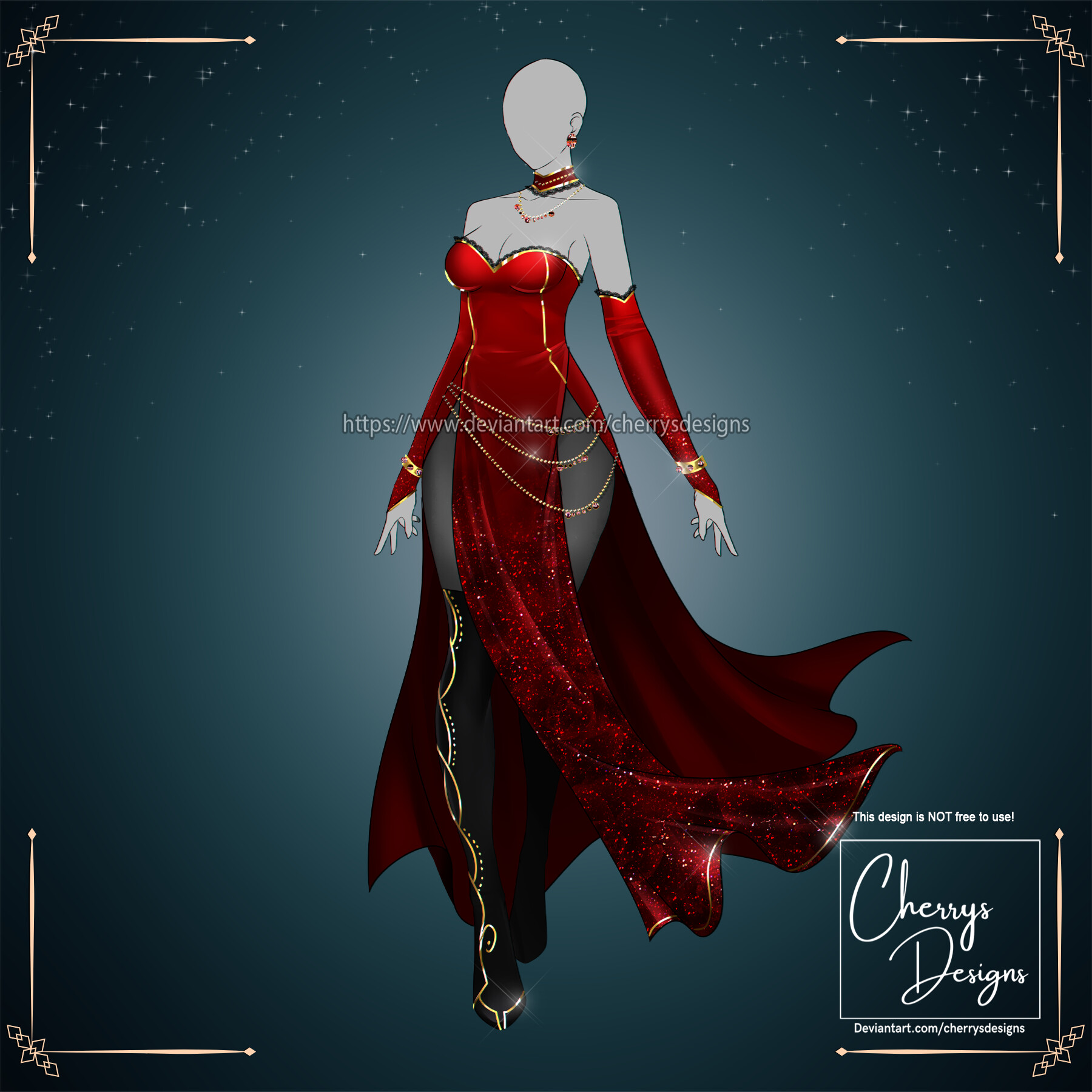 Clothes Design Deviantart Gowns