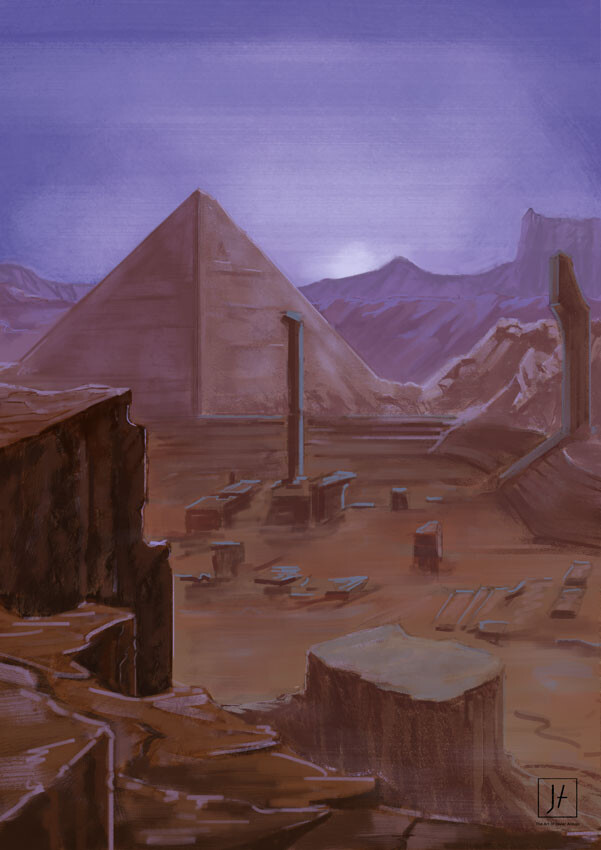 ArtStation - Alien Ruins