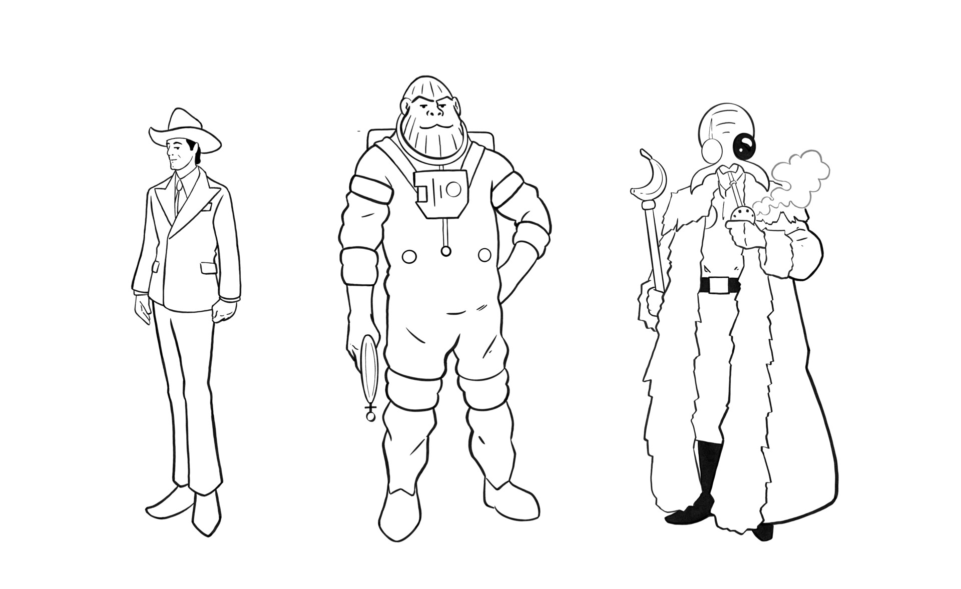 ArtStation - Omar Star - Pitch Packet Art