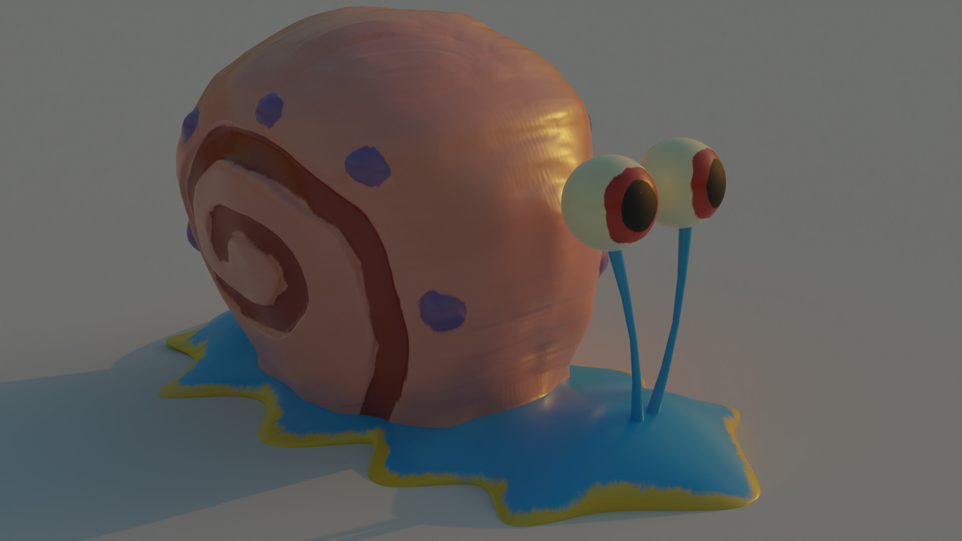 ArtStation - spongebob snail