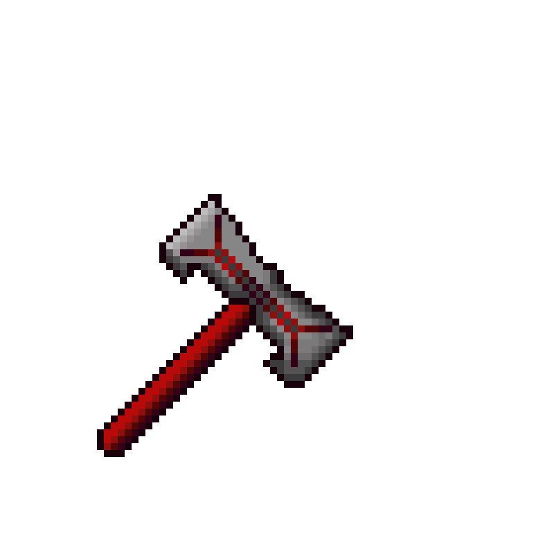 ArtStation - BLOODY BATTLE AX PIXEL ART