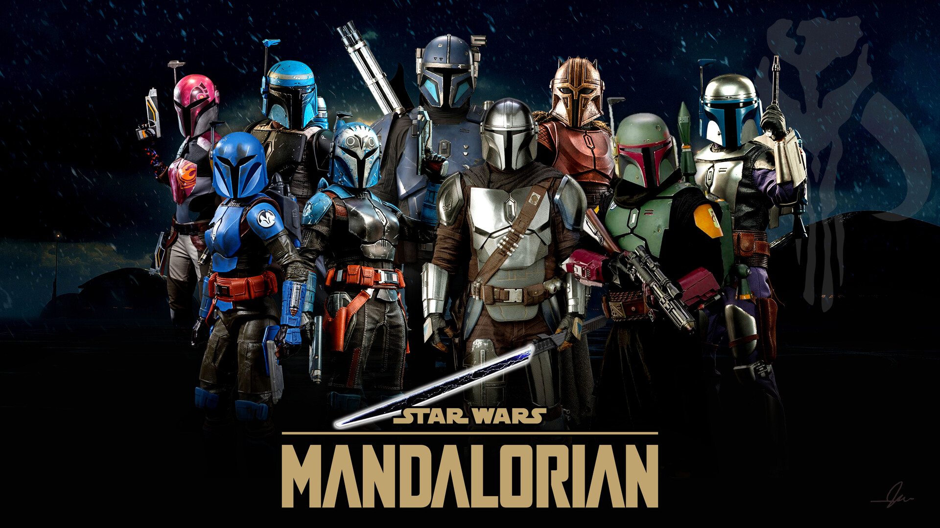 ArtStation - Mandalorians