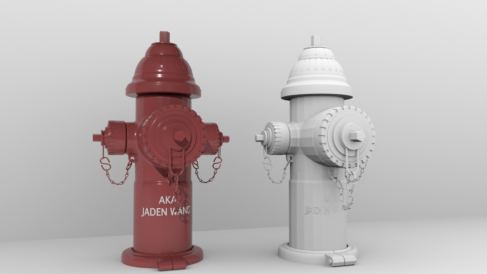 ArtStation - Hard Surface-Fire Hydrant