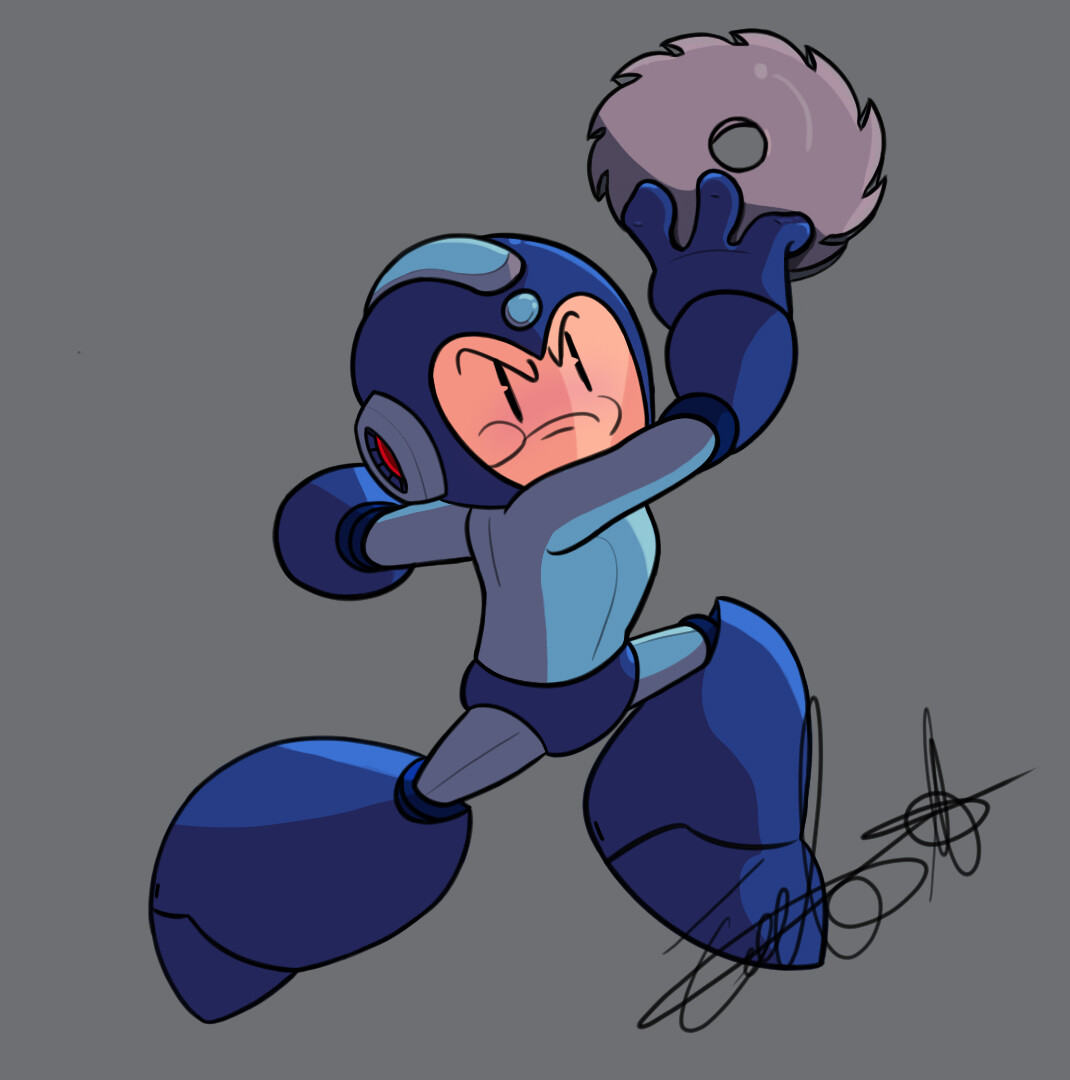 ArtStation - Megaman Fanart Design