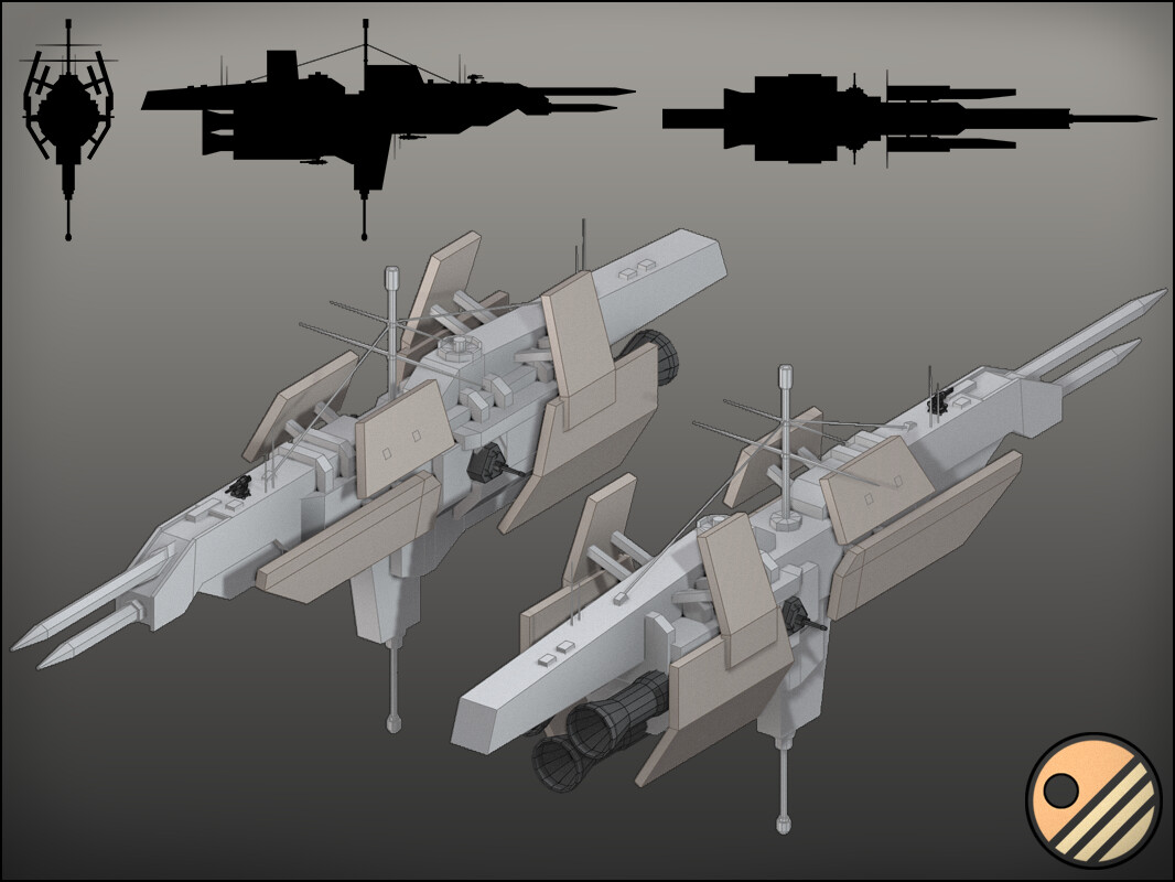ArtStation - Sith Empire Hydris Class Frigate
