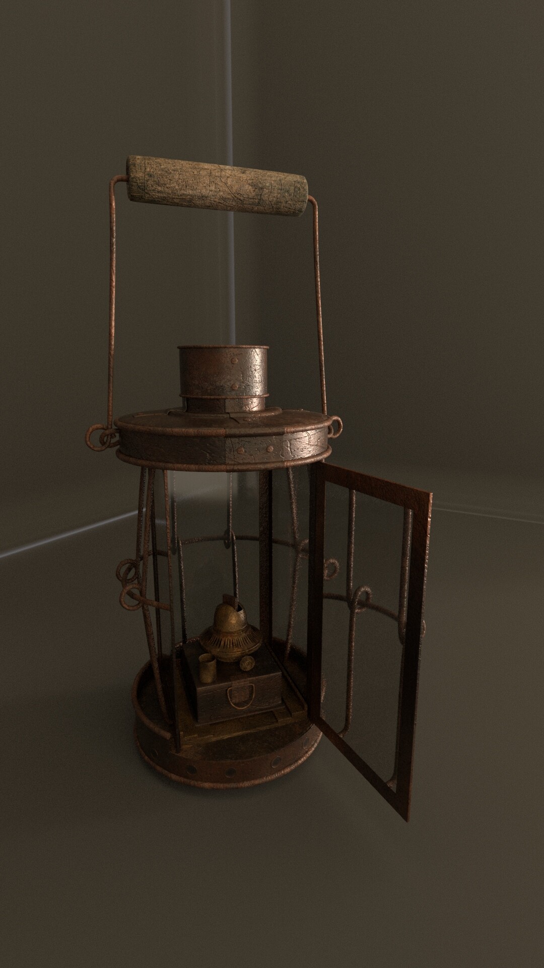 ArtStation - Oil Lamp