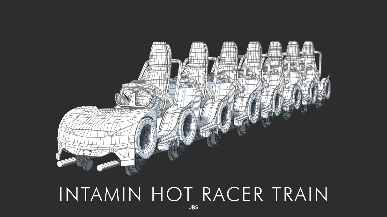 James Stevenson - Iron Drive: Intamin Hot Racer Concept Coaster
