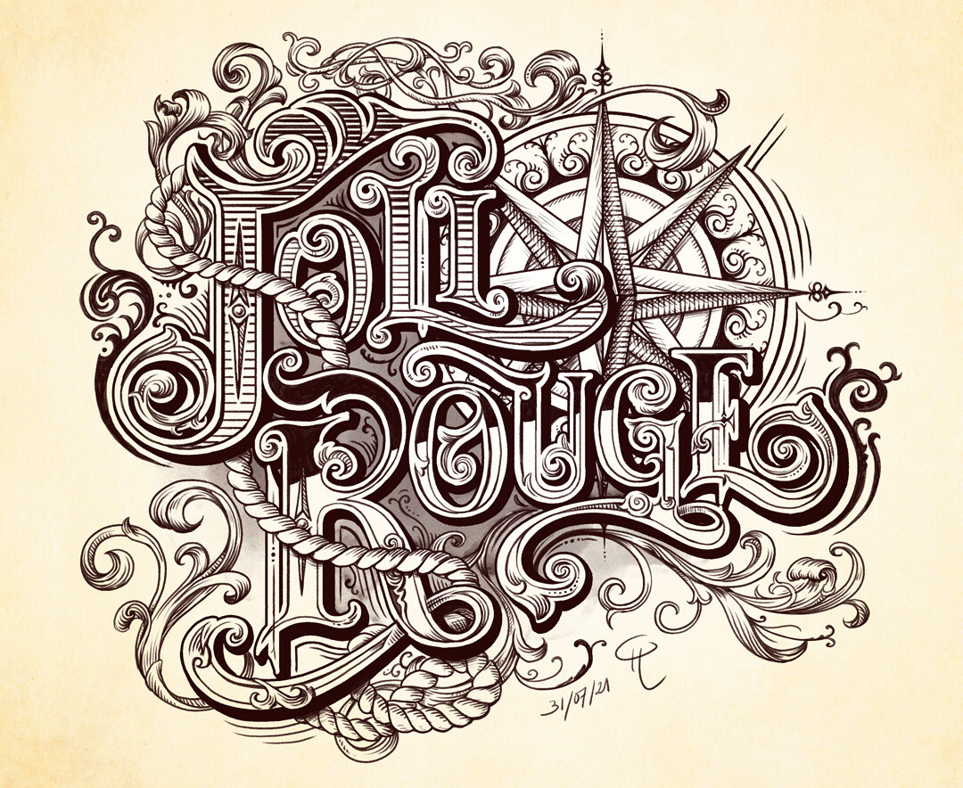 ArtStation - Joli Rouge Title