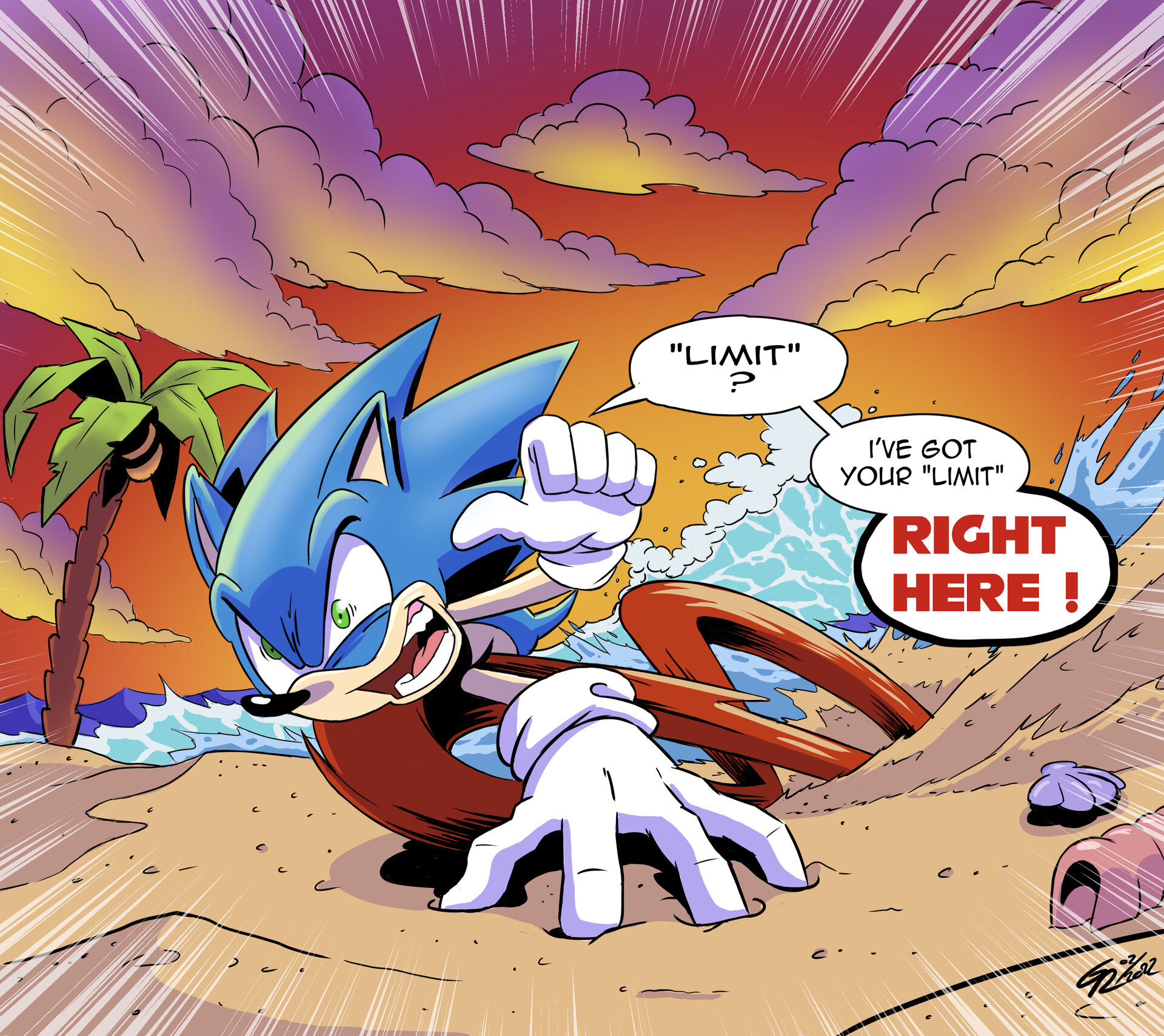 ArtStation - Sonic Archie Redraw