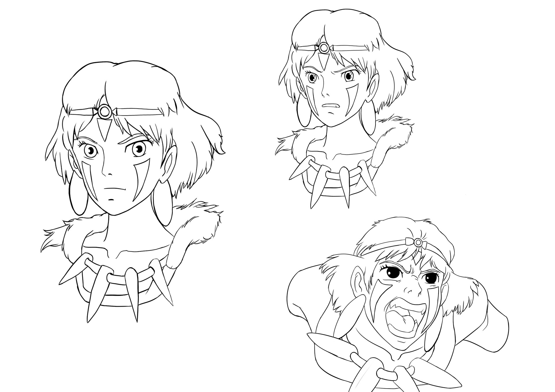 how to draw ghibli characters