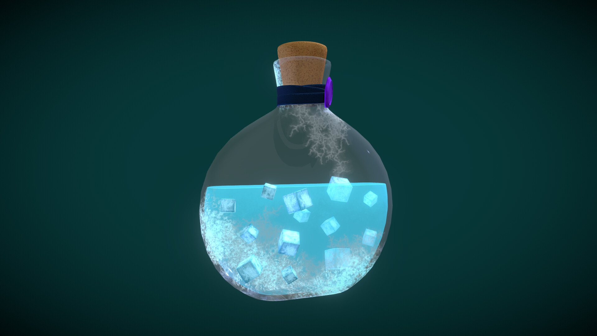 ArtStation - Week 1 - (Ice) Potion