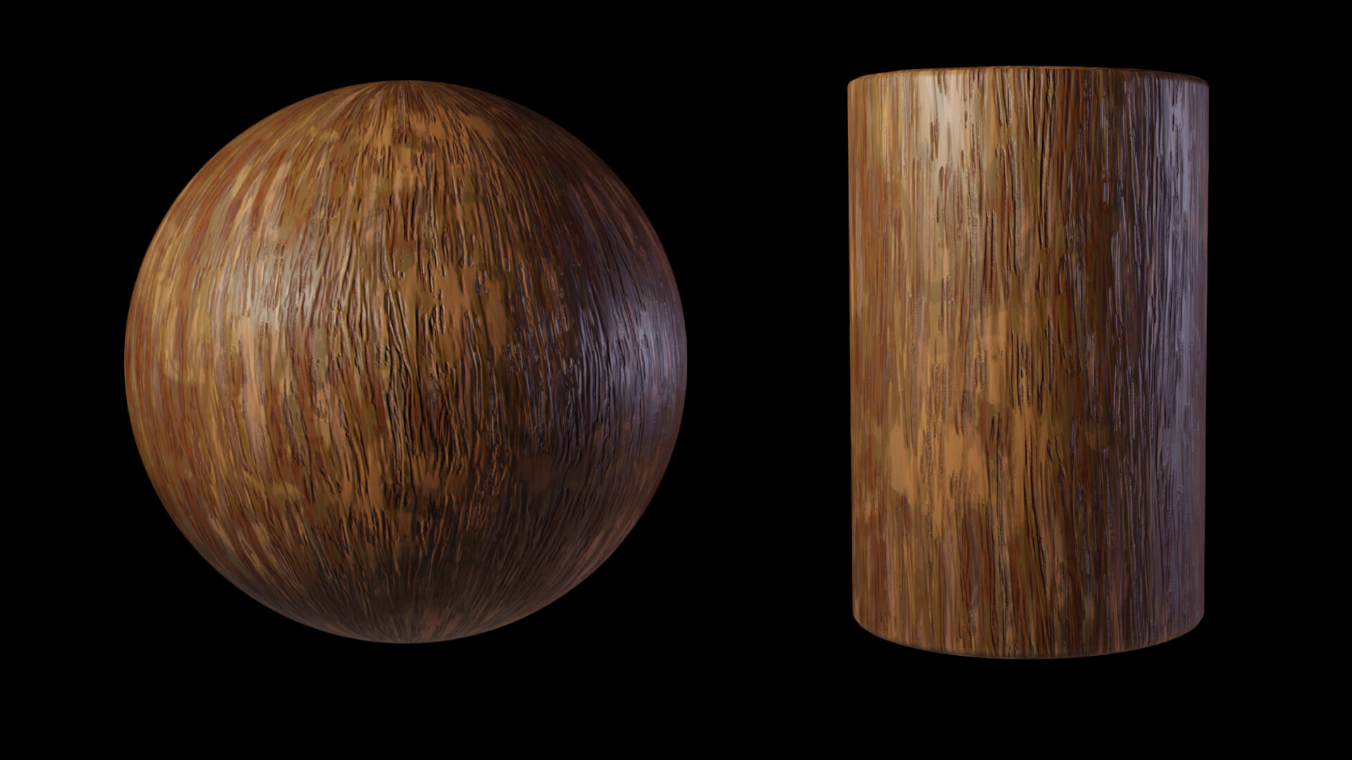 ArtStation - Stylised wood