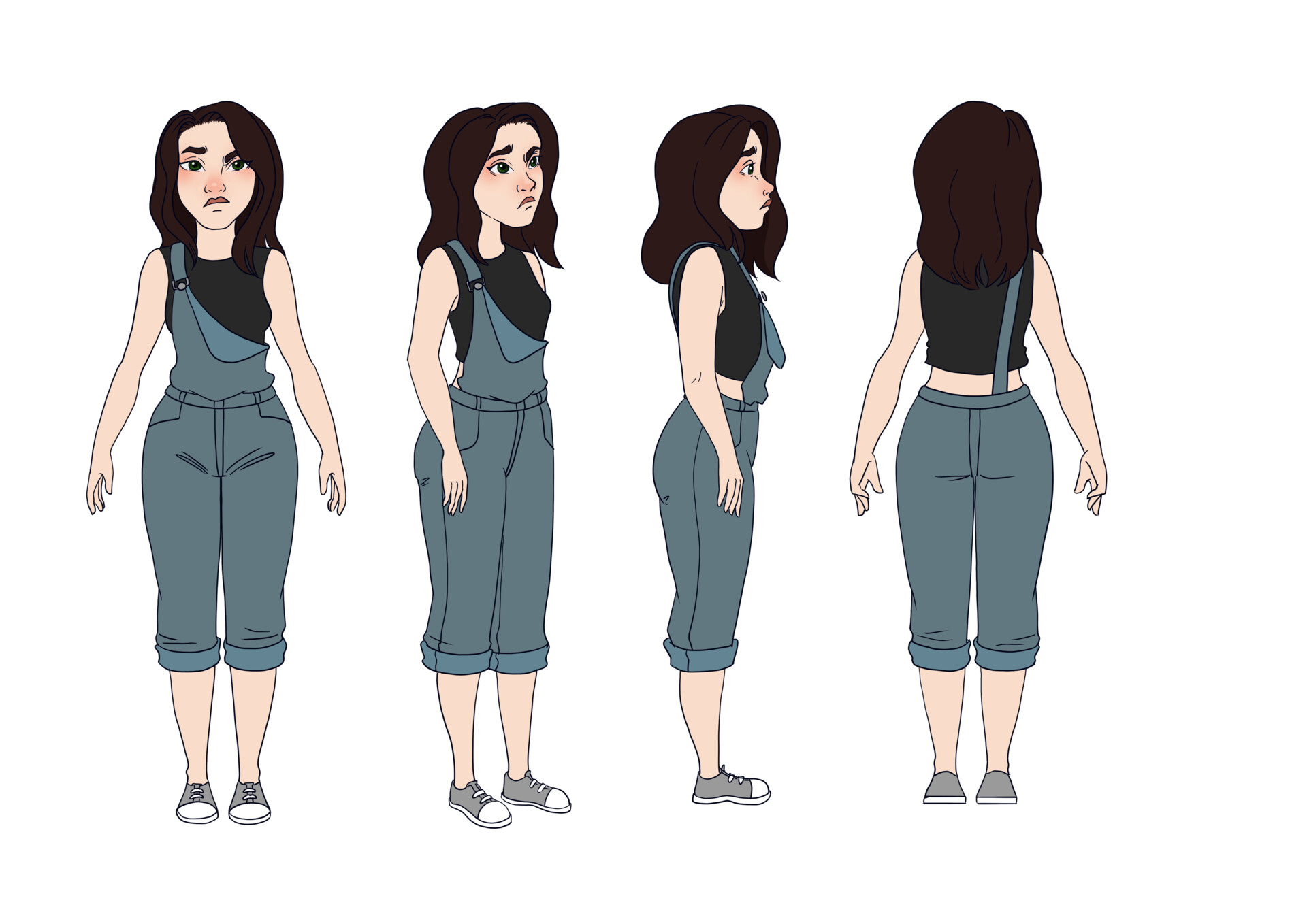 ArtStation - Model sheet character