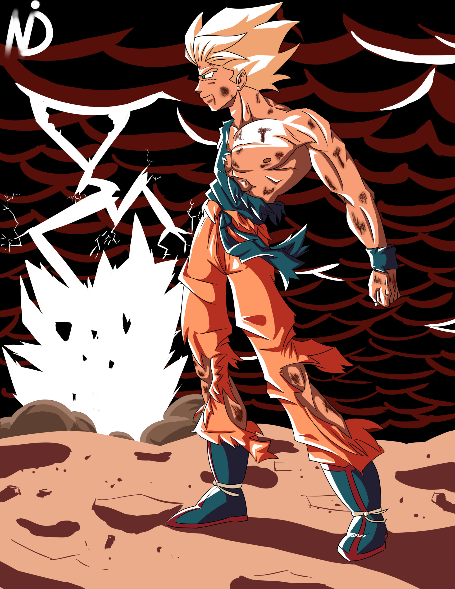 ArtStation - Namek Explodes!