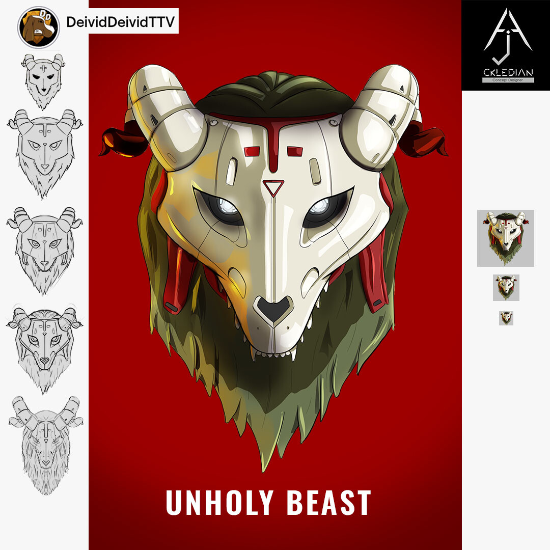 ArtStation - Unholy Beast Emote